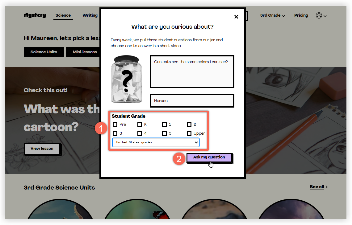 How do I submit a student science question? – Mystery Science